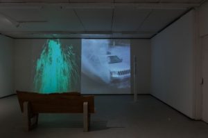 Solo exhibition by New York based artist Peter Sutherland, comprised of ...