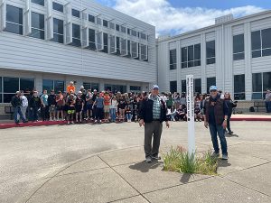 Peace Pole at Nestucca High School in Cloverdale Oregon-USA - May Peace ...