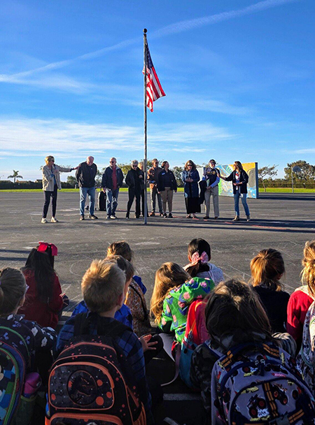 RH Dana Elementary School Plants Dana Point’s First ‘Peace Pole’ in ...