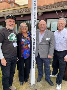 Sixty-Eight Rotary Peace Pole Dedication, Rohnert Park, Sonoma ...